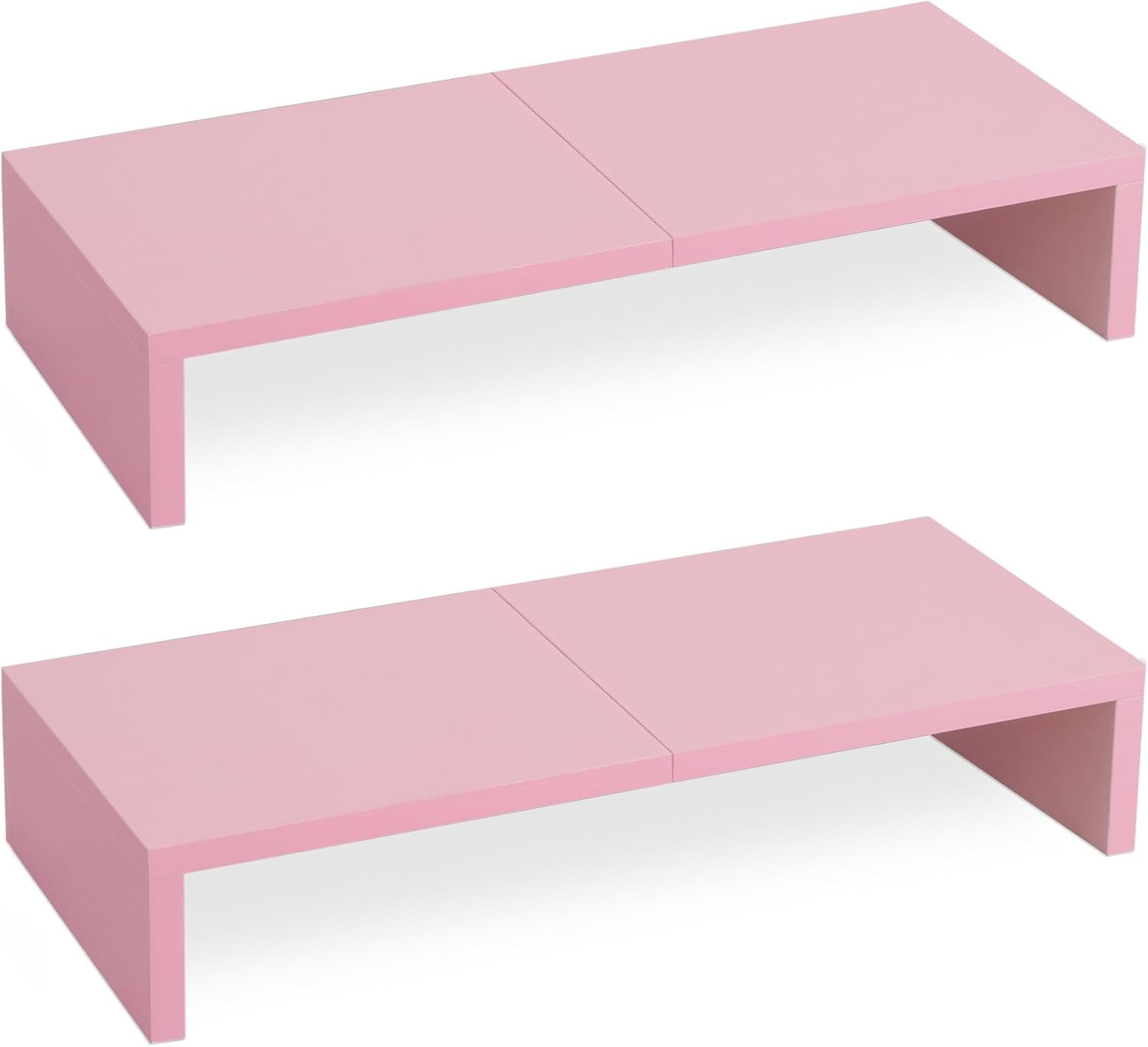 20 inch Monitor Stand Riser, Wood Monitor Stand for Desk, TV/Screen/PC ...