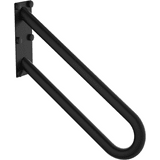 "ZUEXT 20"" U Shaped Stainless Steel Handrail, 1-3 Steps, Black Safety ...