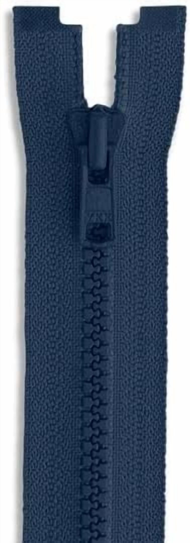 20 inch Plastic Zipper Navy 20" Heavy Duty Zippers Separating Molded ...