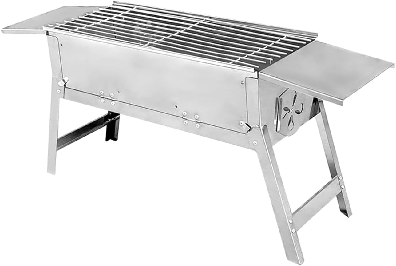 20 inch Portable Charcoal BBQ Grill, Small Collapsible Grill for ...