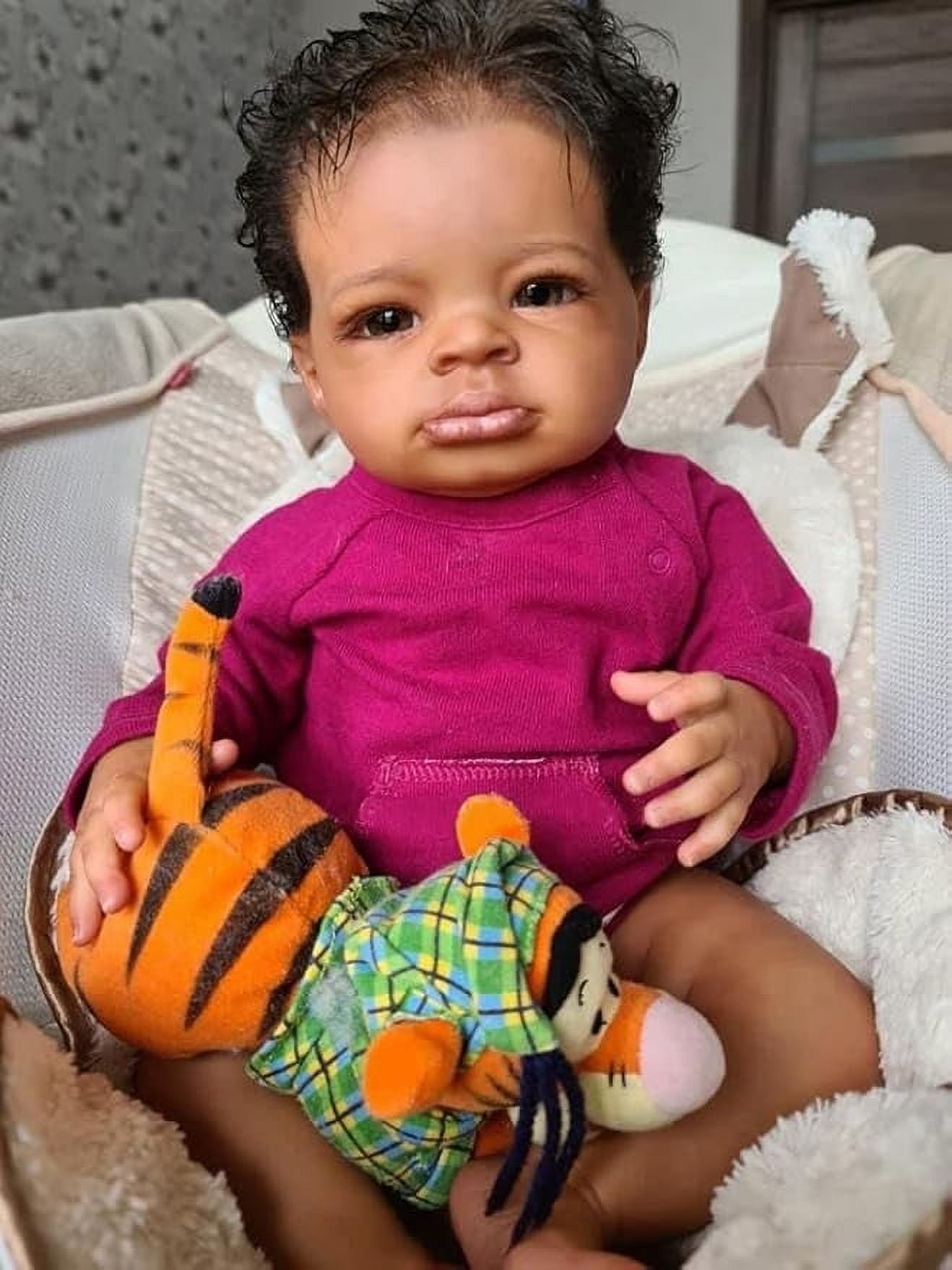 20 inch Realistic Cloth Reborn Baby Doll - Lifelike Features & Soft ...