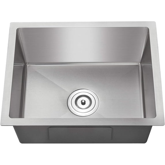 20-inch Undermount Kitchen Sink, SUS304 Stainless Single Bowl Kitchen ...
