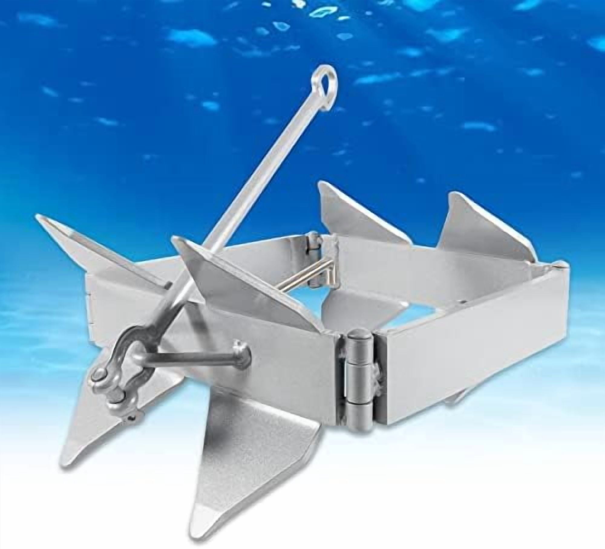 20 lBS Box Anchors, Box Anchors Fits Boats 18 to 30 Feet, Galvanized ...