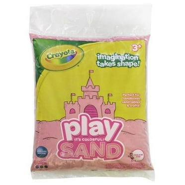 Crayola Non-Toxic Colored Play Sand Bag for Sandbox, 20 lb., Blue ...