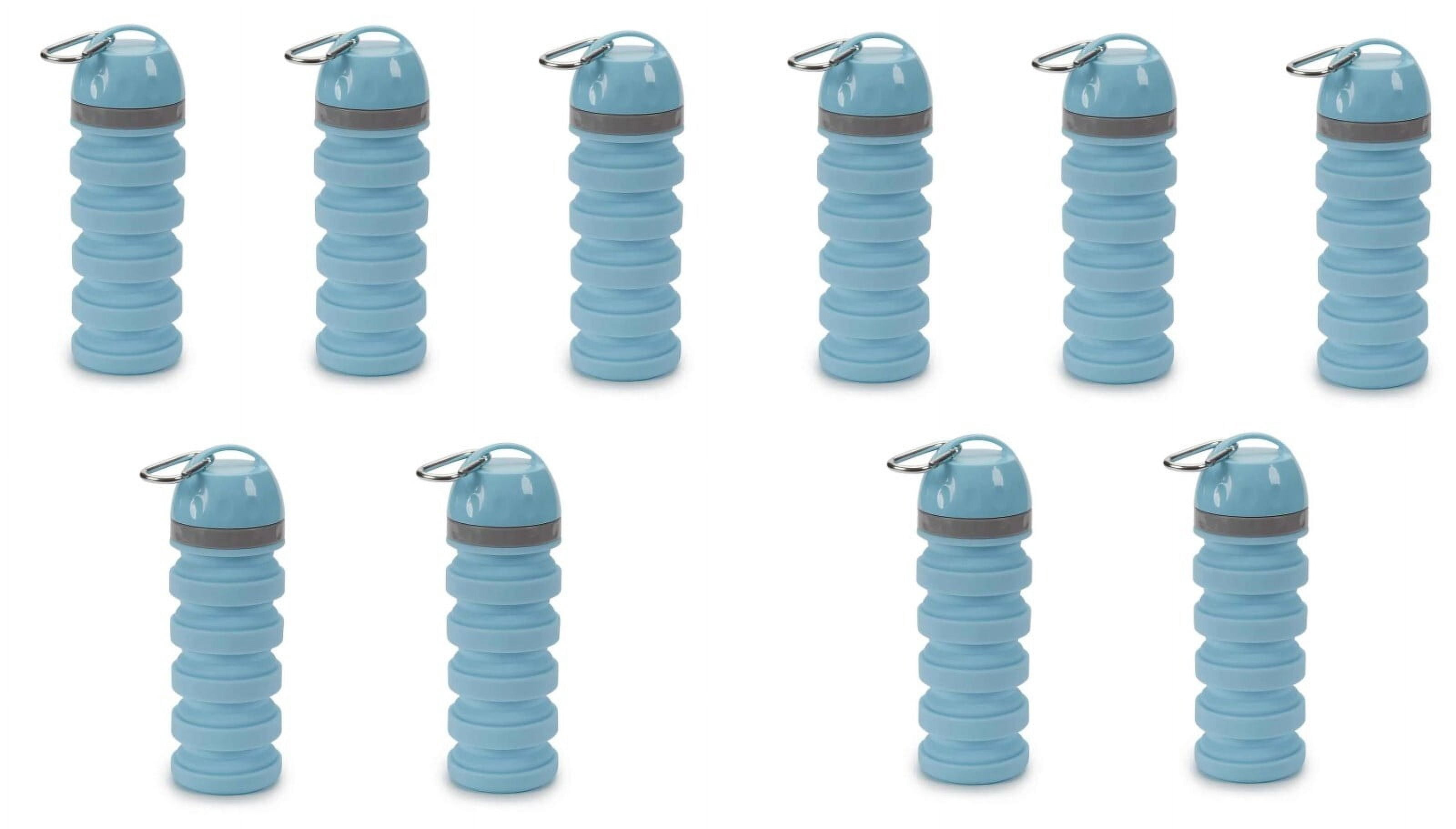 20 ounce Collapsible Water Bottles for People and Pets Flexible ...