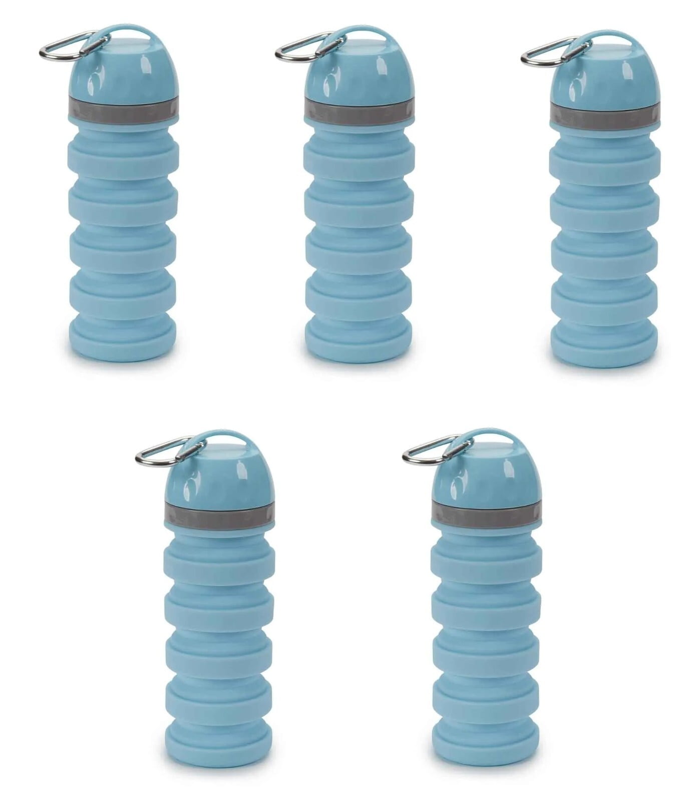 20 ounce Collapsible Water Bottles for People and Pets Flexible ...