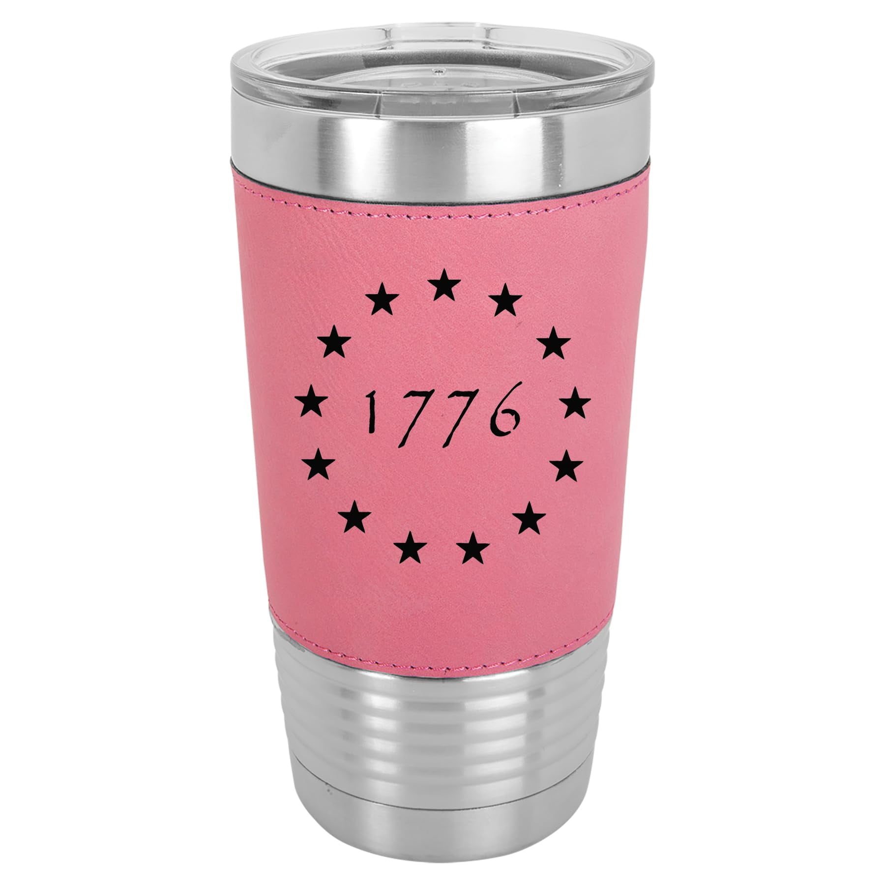 20 oz Leather Tumbler Stainless Steel Insulated Travel Mug Cup Gift ...