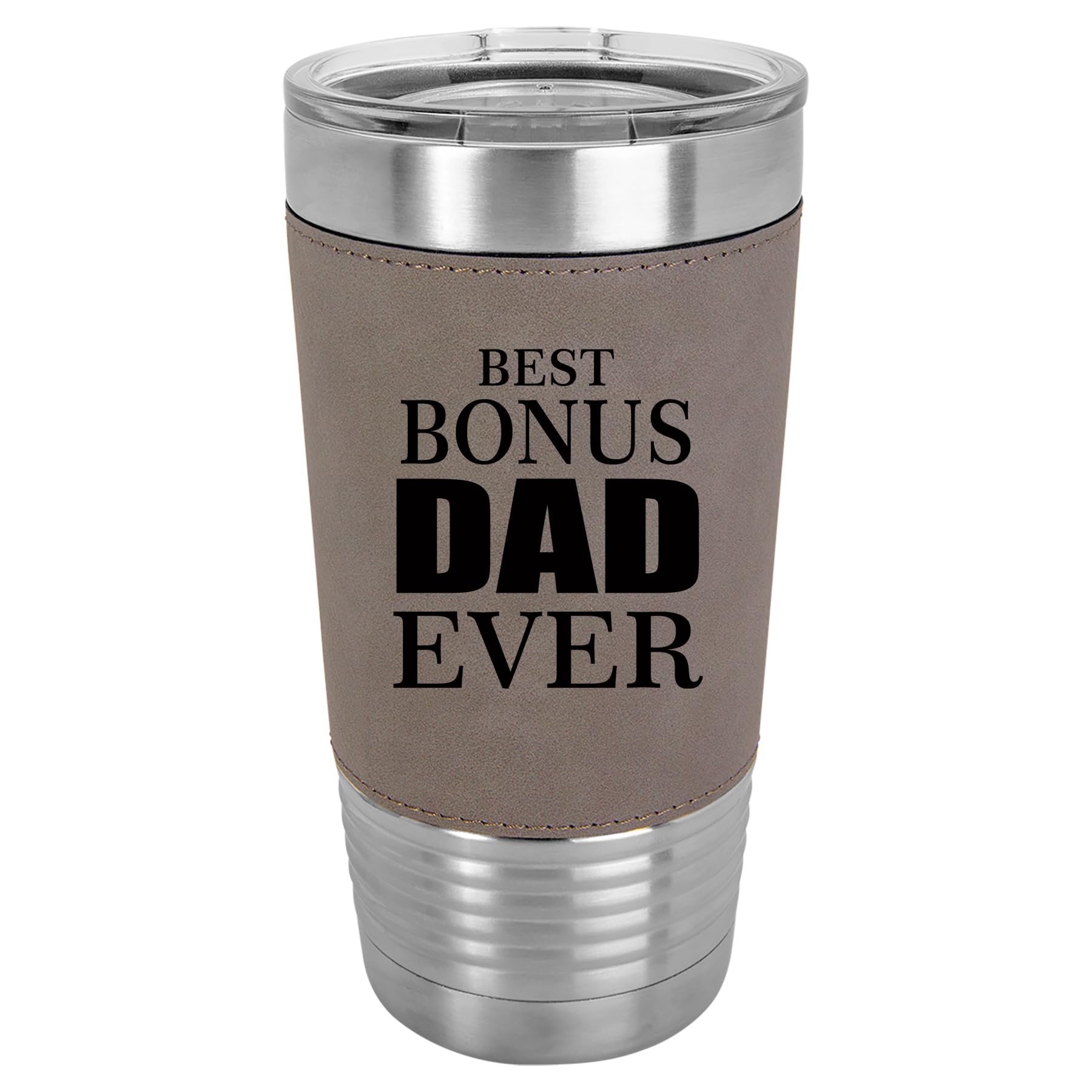 20 oz Leather Tumbler Stainless Steel Insulated Travel Mug Cup Gift ...