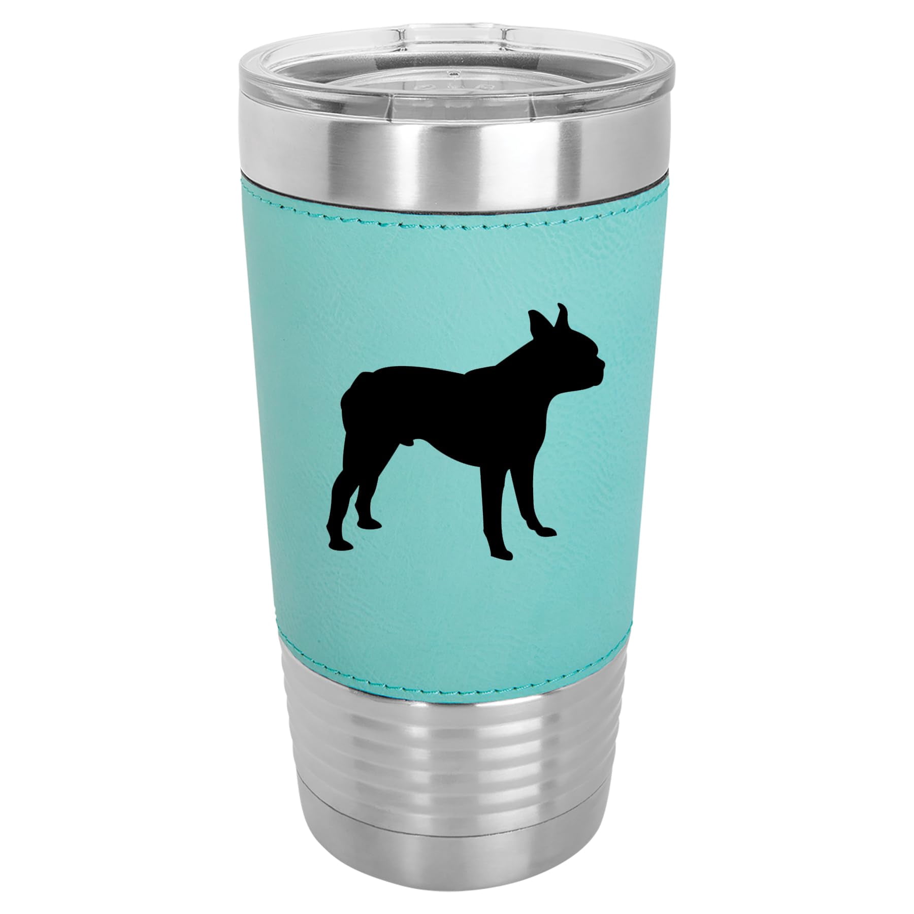 20 oz Leather Tumbler Stainless Steel Insulated Travel Mug Cup Gift ...