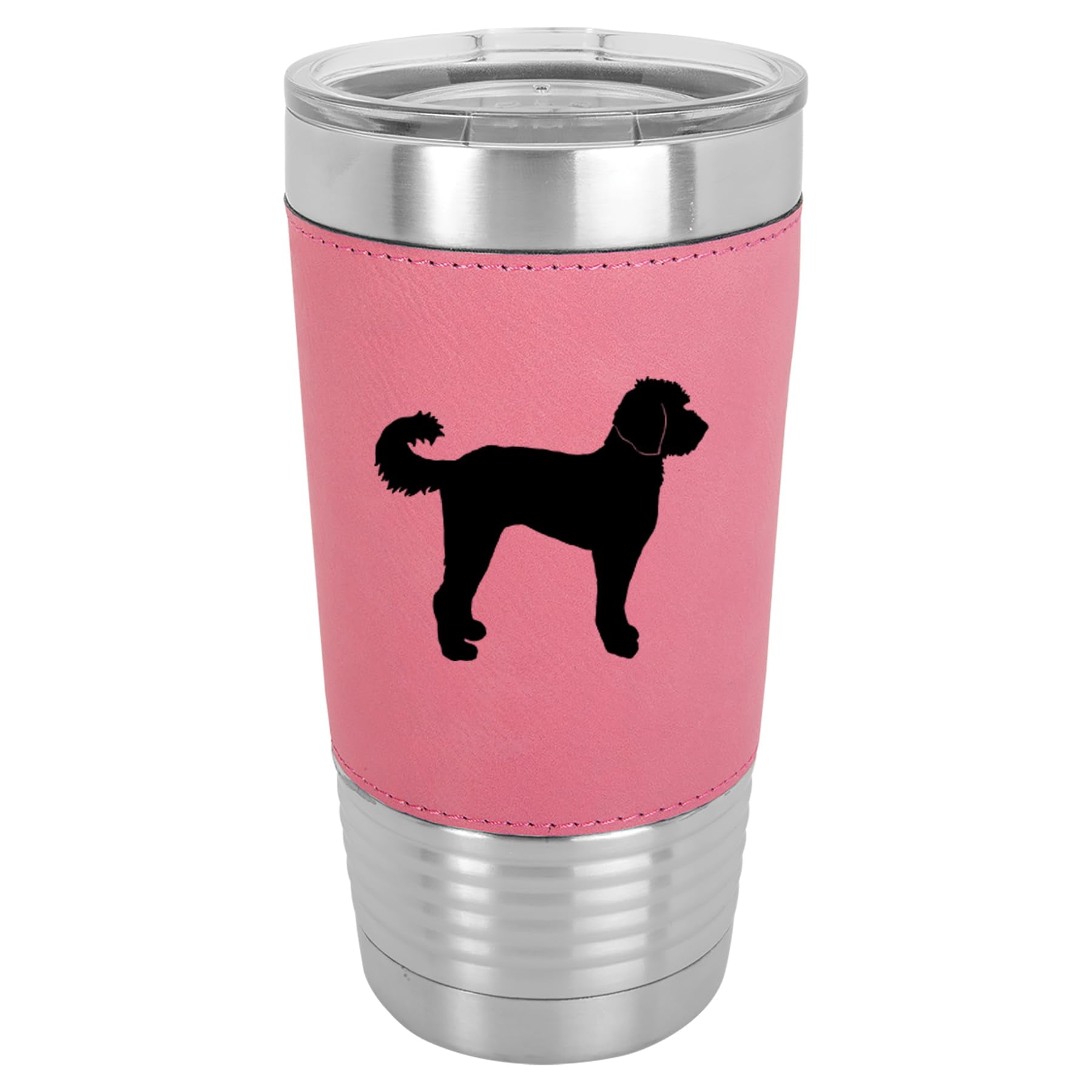 20 oz Leather Tumbler Stainless Steel Insulated Travel Mug Cup Gift ...
