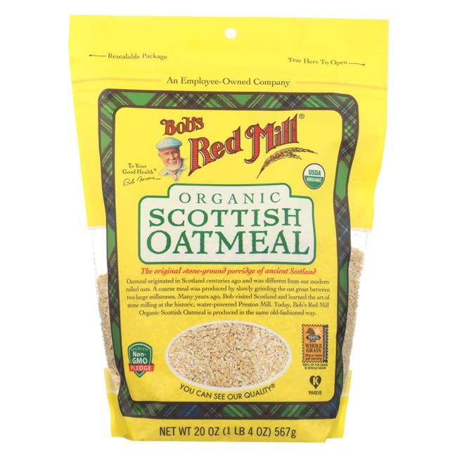 20 oz Organic Scottish Oatmeal - Walmart.com