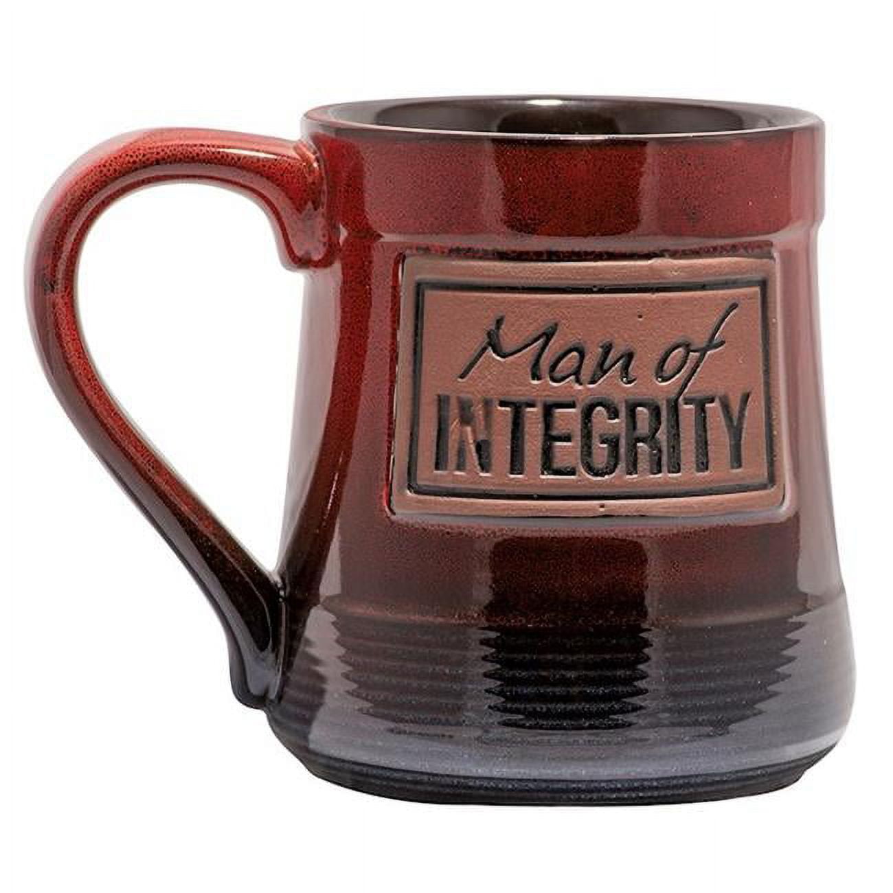 20 oz Pottery Man of Integrity Mug - Walmart.com