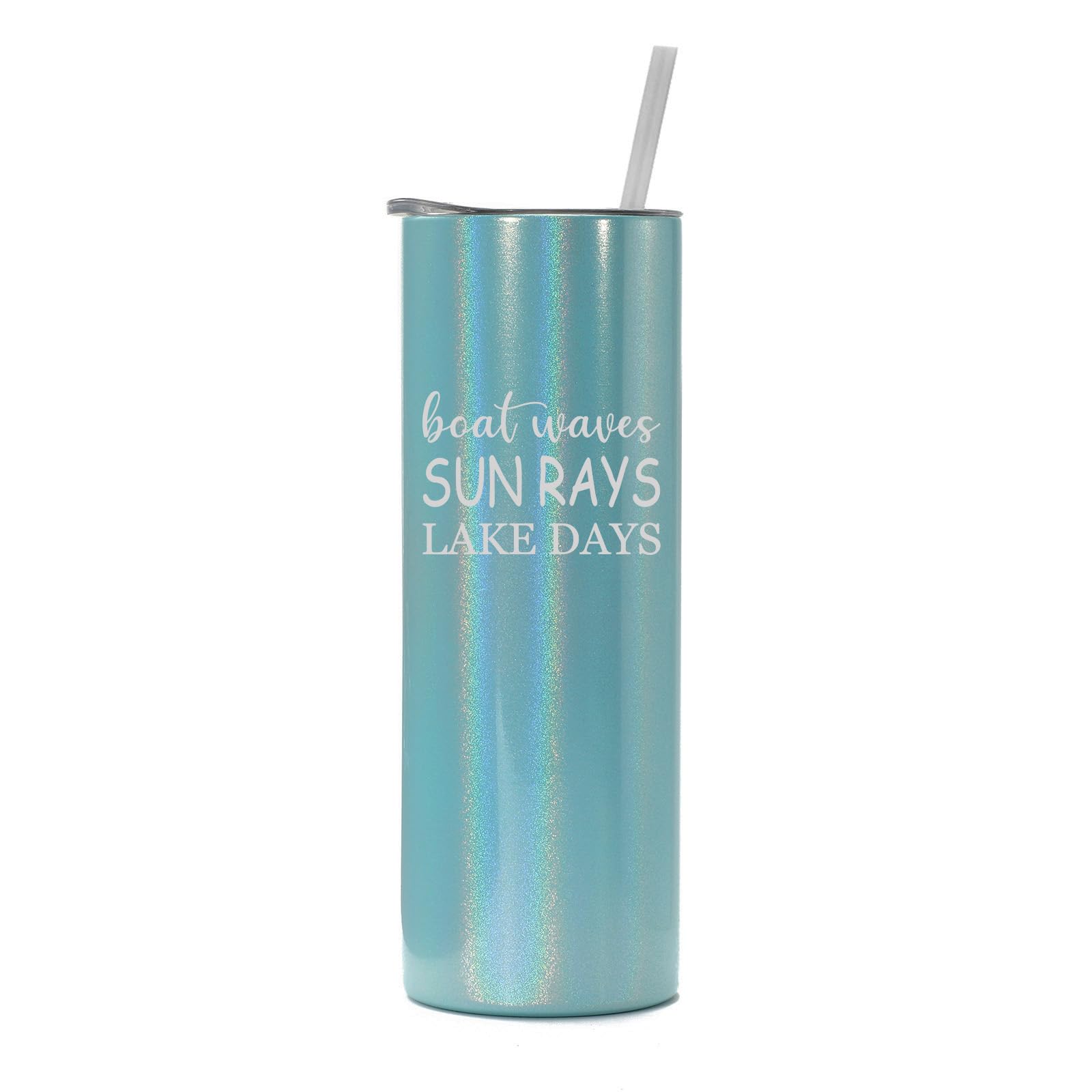 20 oz Skinny Tall Tumbler Stainless Steel Vacuum Insulated Travel Mug ...