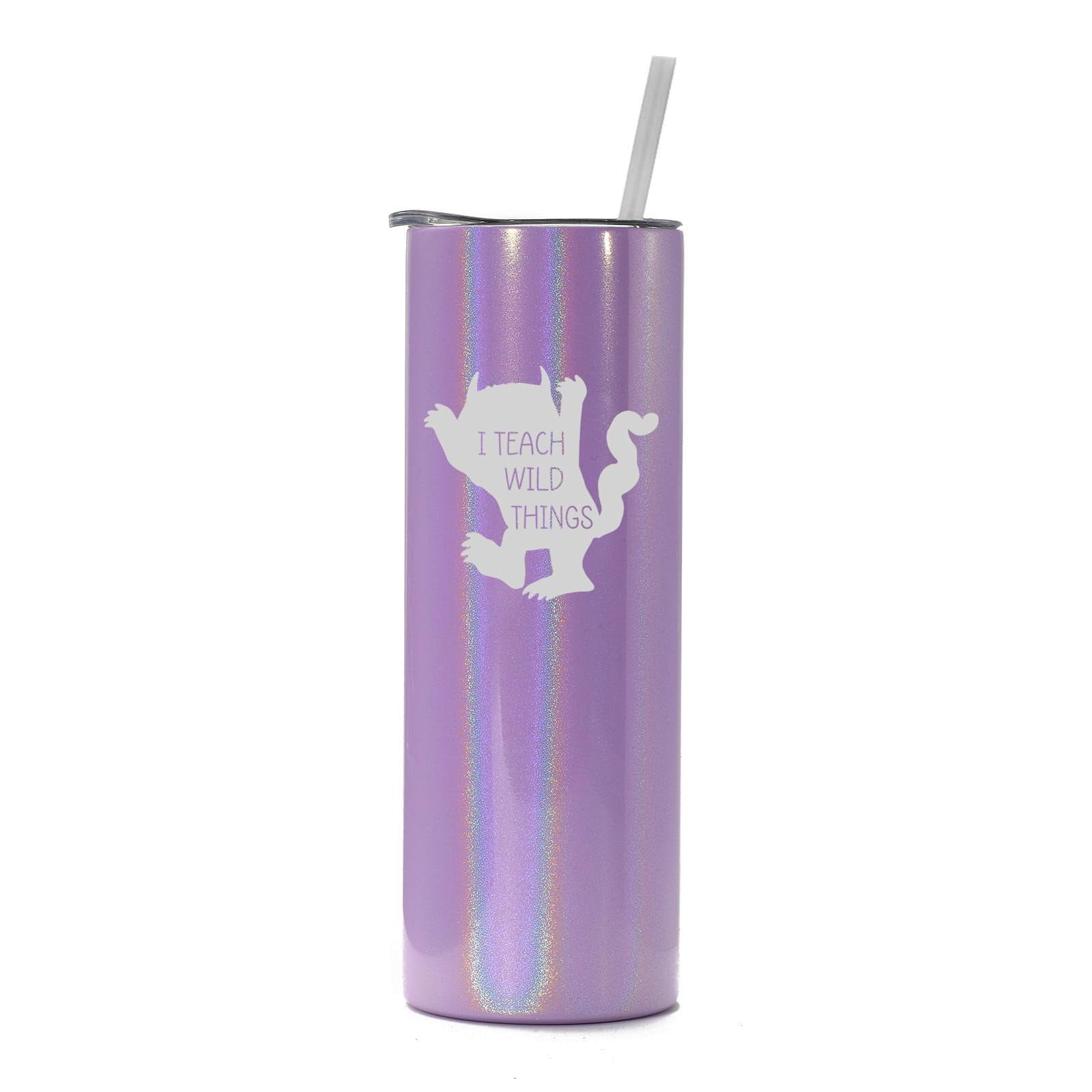 20 oz Skinny Tall Tumbler Stainless Steel Vacuum Insulated Travel Mug ...
