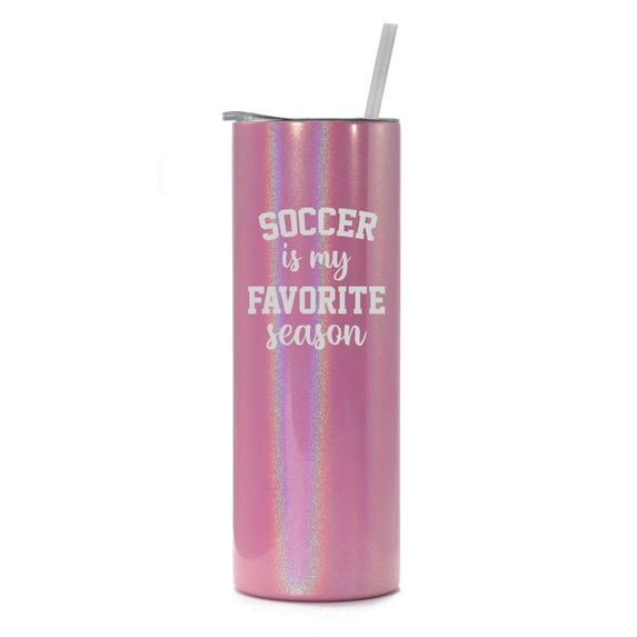 20 oz Skinny Tall Tumbler Stainless Steel Vacuum Insulated Travel Mug ...