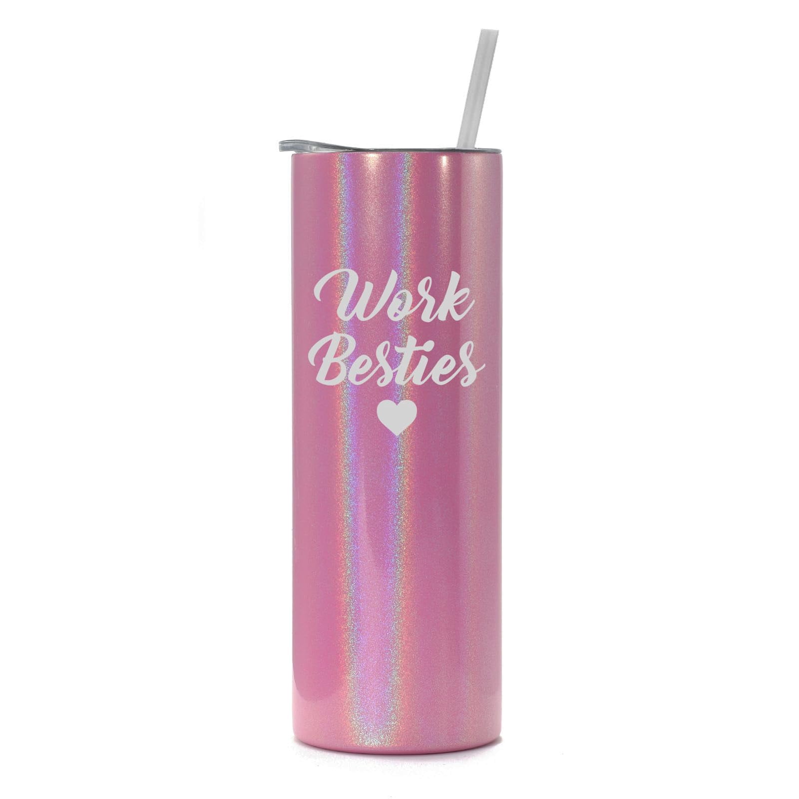 20 oz Skinny Tall Tumbler Stainless Steel Vacuum Insulated Travel Mug ...