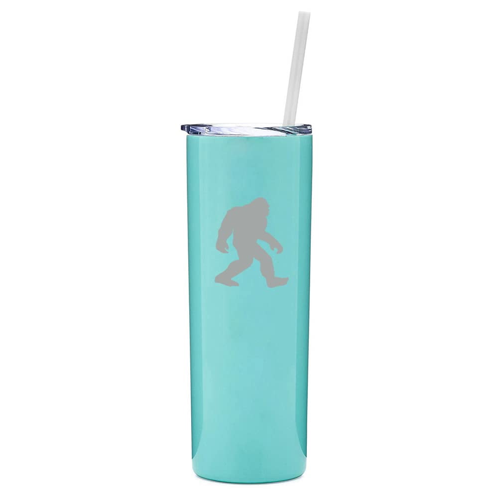 20 oz Skinny Tall Tumbler Stainless Steel Vacuum Insulated Travel Mug ...