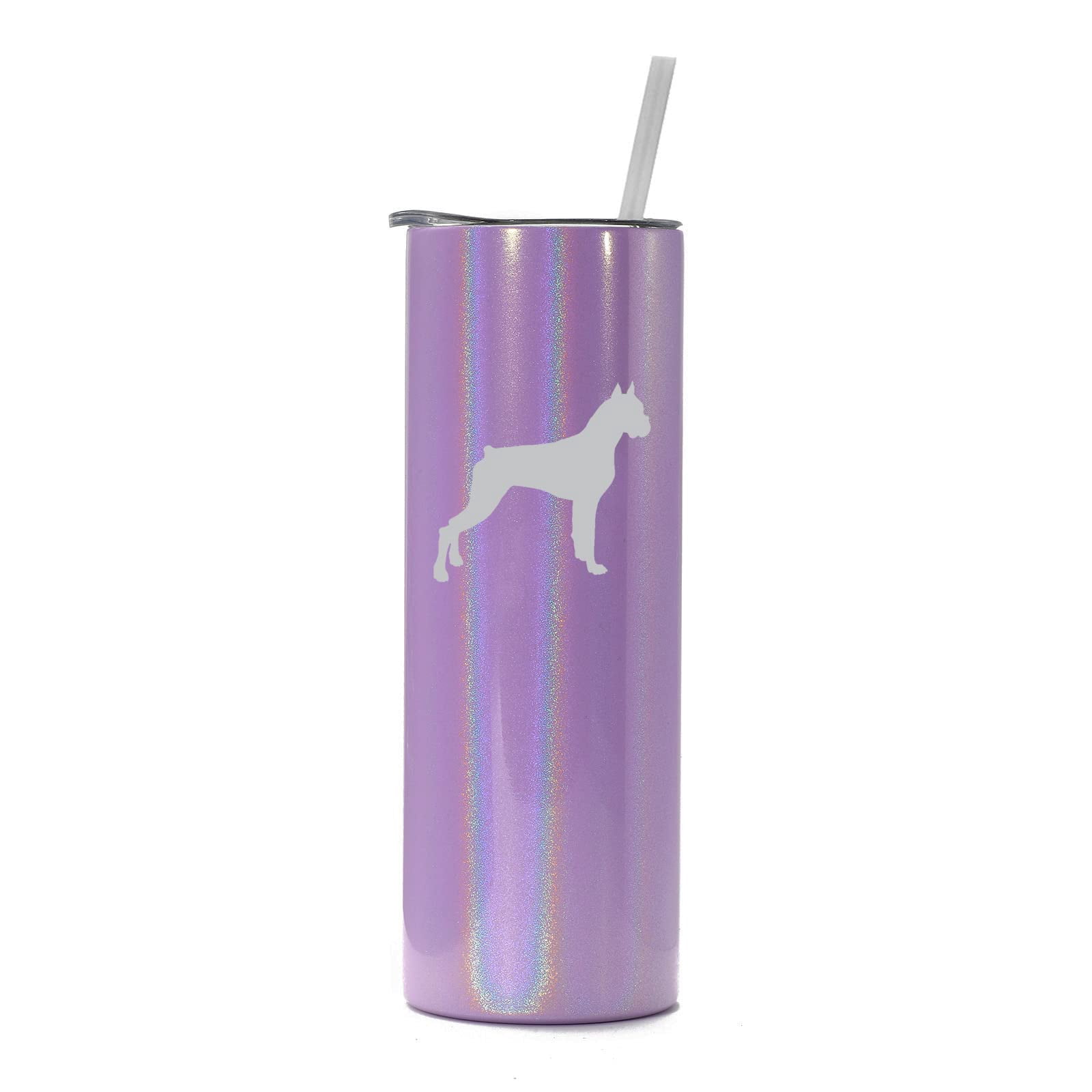 20 oz Skinny Tall Tumbler Stainless Steel Vacuum Insulated Travel Mug ...