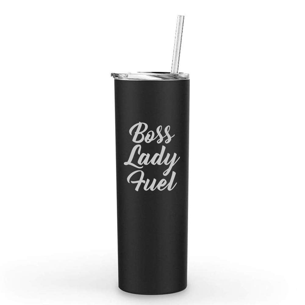 20 oz Skinny Tall Tumbler Stainless Steel Vacuum Insulated Travel Mug ...