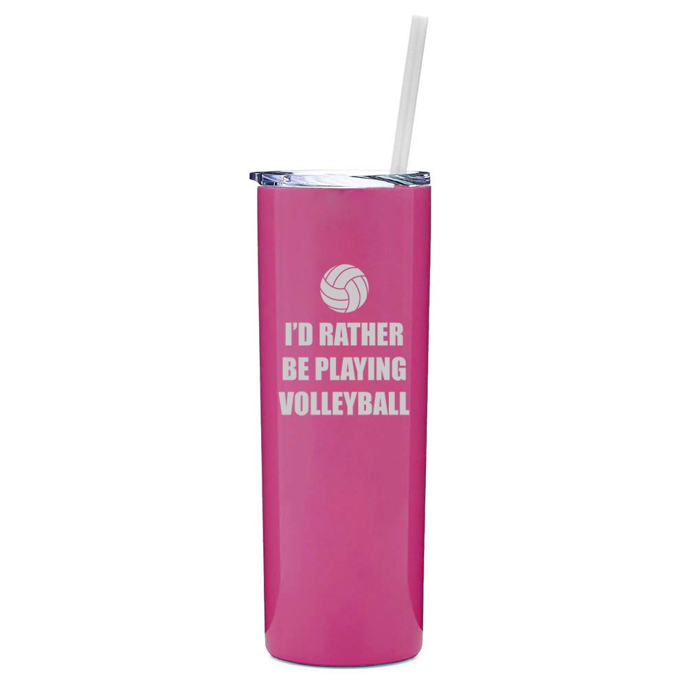 20 oz Skinny Tall Tumbler Stainless Steel Vacuum Insulated Travel Mug ...