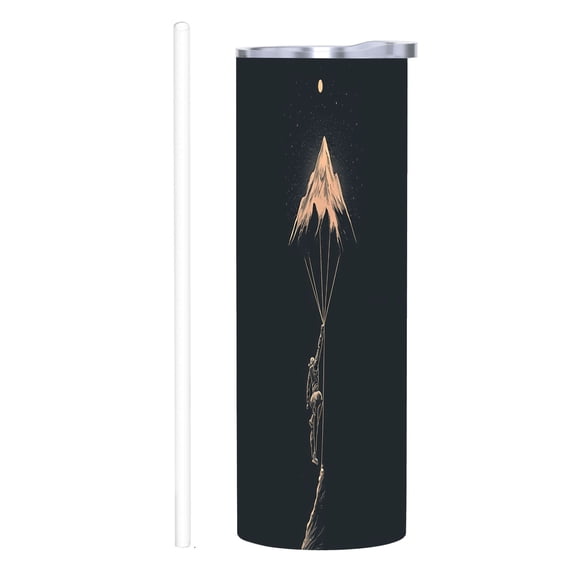 20 oz Stainless Steel Insulated Tumbler - Adventure Climbing Design ...