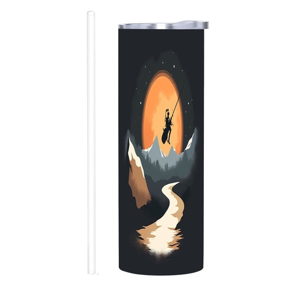 20 oz Stainless Steel Insulated Tumbler - Adventure Design with ...