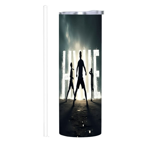 20 oz Stainless Steel Insulated Tumbler - Adventure Design with ...