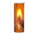 20 oz Stainless Steel Insulated Tumbler - Artistic Archway Design with ...