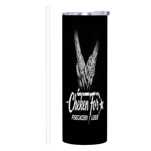 20 oz Stainless Steel Insulated Tumbler - Black with Heart Hands ...