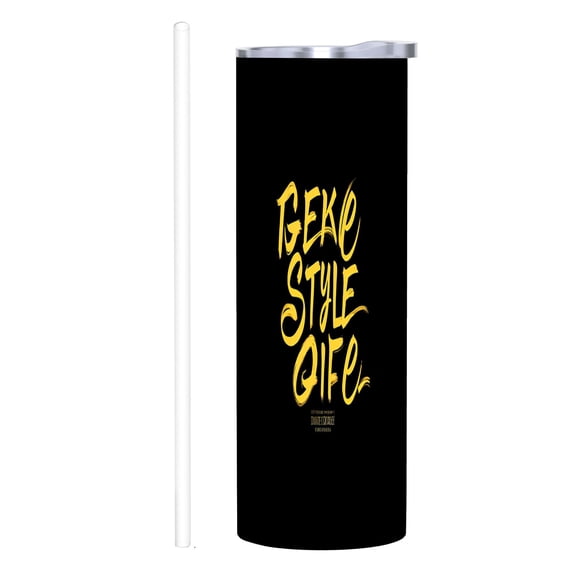 20 oz Stainless Steel Insulated Tumbler - Black with Silver Lid ' IGEXE ...