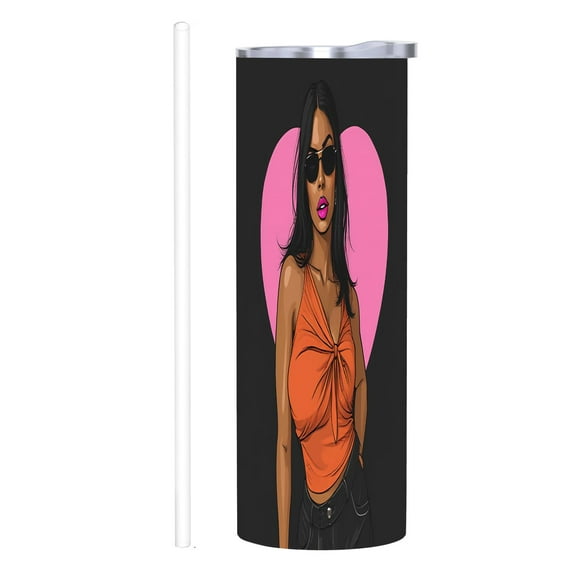 20 oz Stainless Steel Insulated Tumbler - Bold Pop Art Design with ...