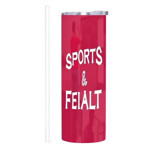 20 oz Stainless Steel Insulated Tumbler - Bold " SPORTS & FEIALT ...