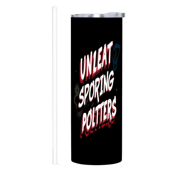 20 oz Stainless Steel Insulated Tumbler - Bold " UNLEAT SPORTING ...