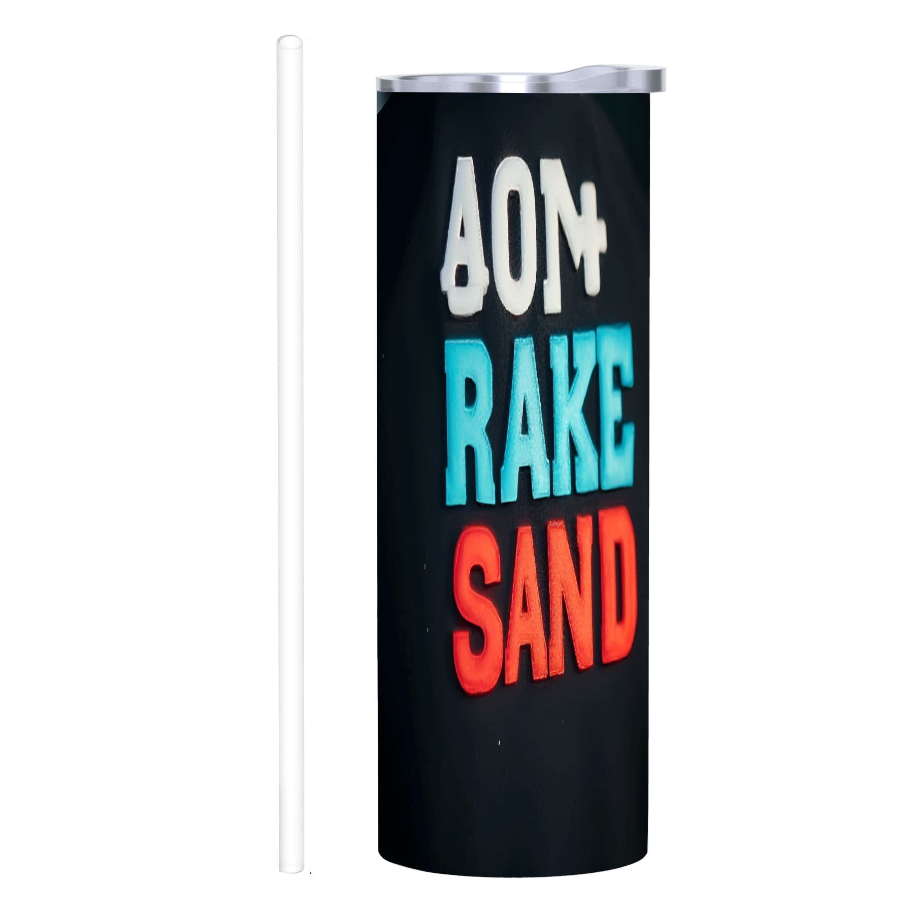 20 oz Stainless Steel Insulated Tumbler - Bold Vertical Design " 40M ...