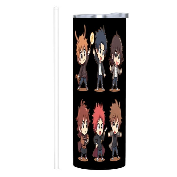 20 oz Stainless Steel Insulated Tumbler - Cartoon Character Design ...