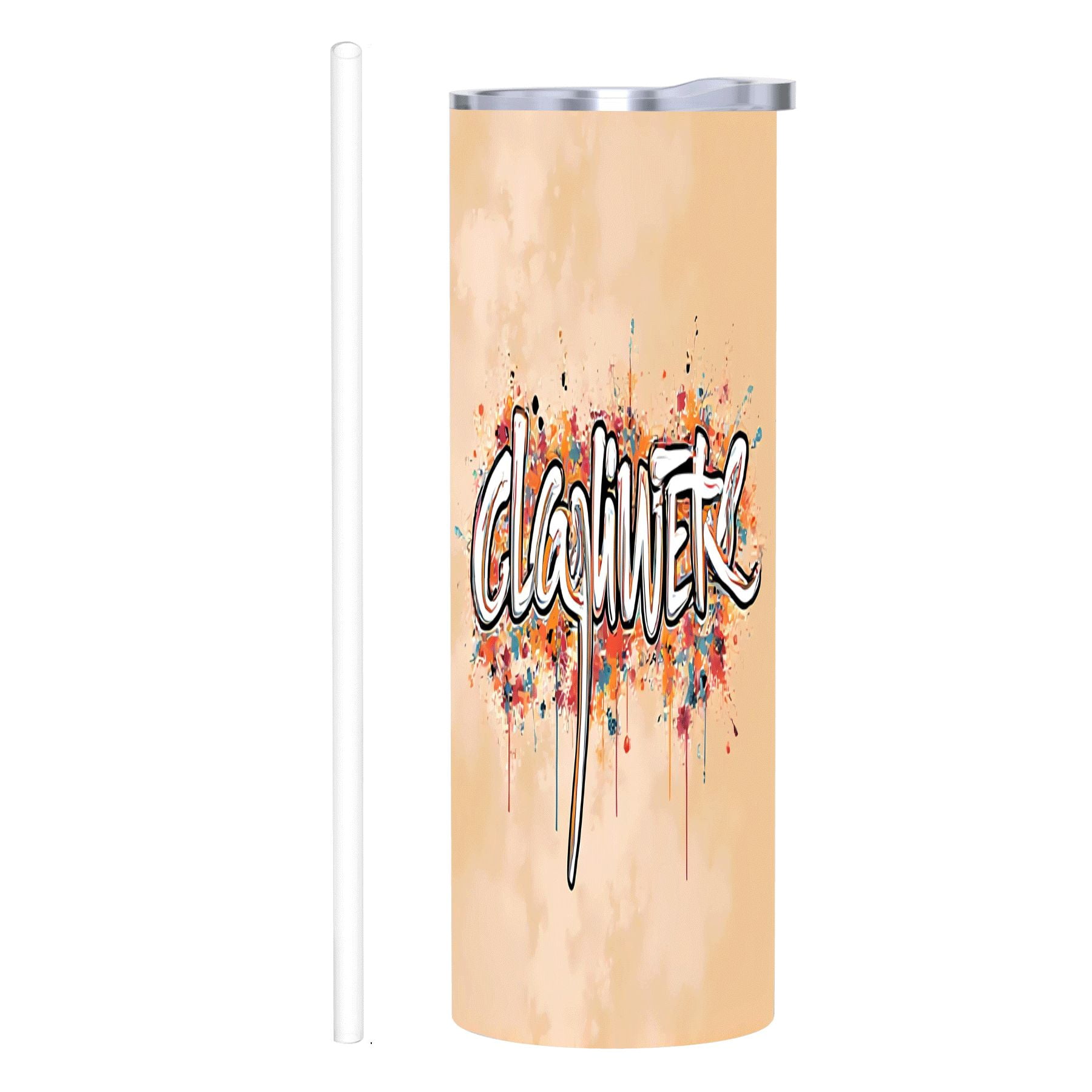 20 oz Stainless Steel Insulated Tumbler - Colorful Graffiti " cleolwerk ...