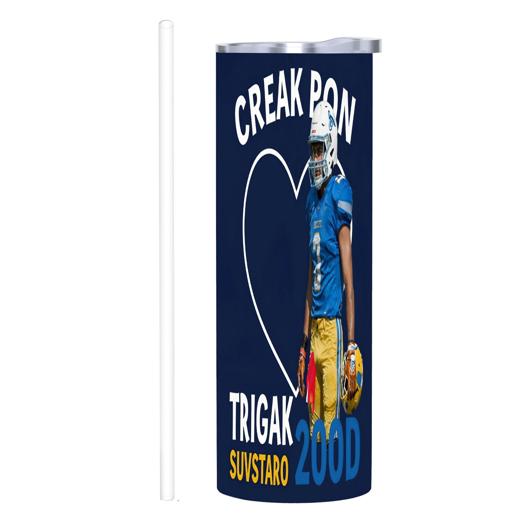 20 oz Stainless Steel Insulated Tumbler - Creak Pon Design with ...