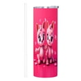 20 oz Stainless Steel Insulated Tumbler - Cute Cartoon Animal Design ...