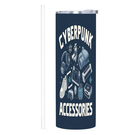 20 oz Stainless Steel Insulated Tumbler - Cyberpunk Accessories Design ...