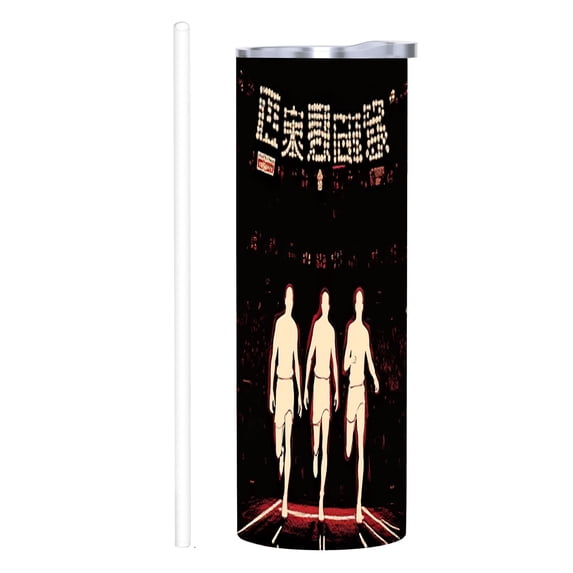 20 oz Stainless Steel Insulated Tumbler - Cyberpunk Design with ...