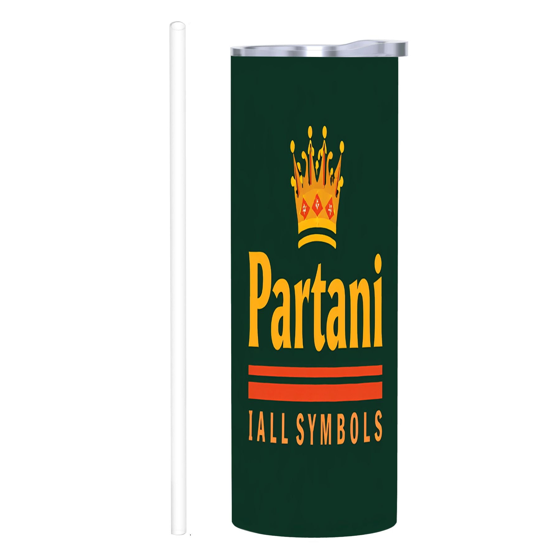 20 oz Stainless Steel Insulated Tumbler - Dark Green with Crown ...