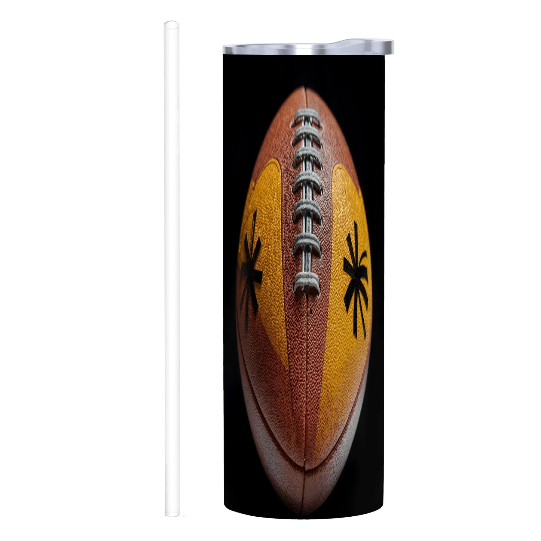 20 oz Stainless Steel Insulated Tumbler - Design with Silver Laces ...