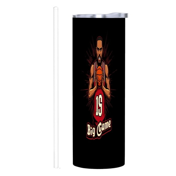 20 oz Stainless Steel Insulated Tumbler - Dynamic Basketball Player ...
