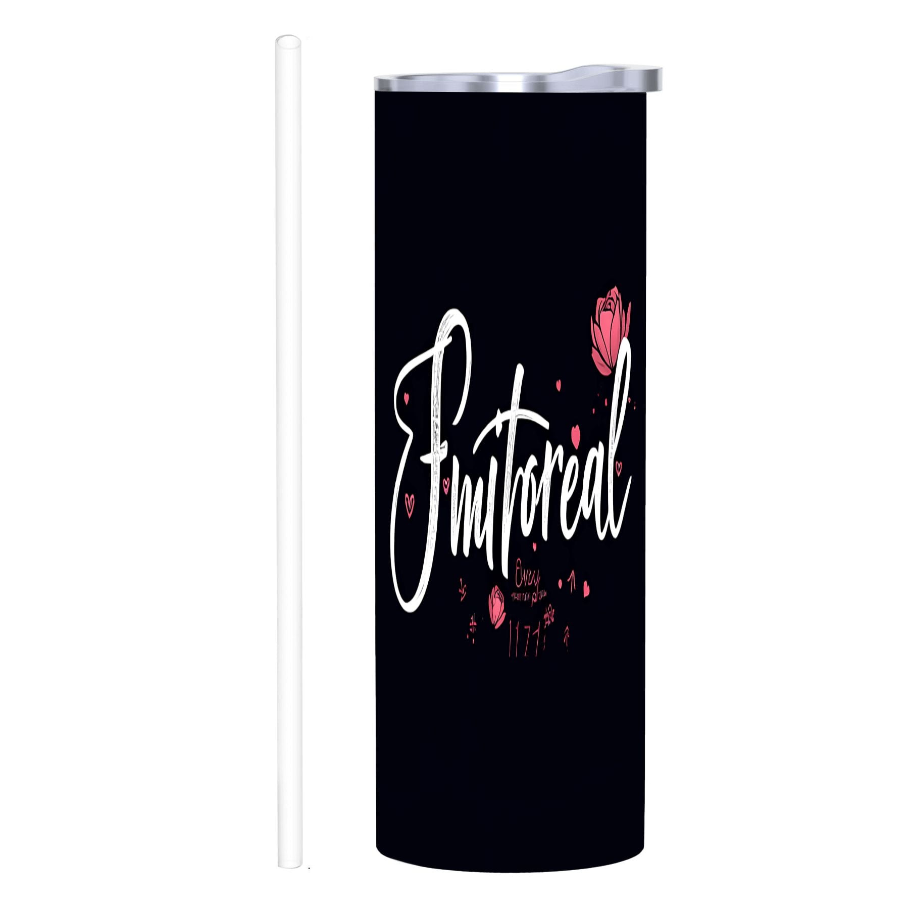 20 oz Stainless Steel Insulated Tumbler - Elegant ' Emotional ' Design ...