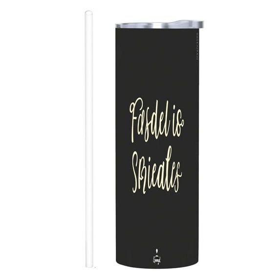 20 oz Stainless Steel Insulated Tumbler - Elegant " Pasdelío Sídeño ...