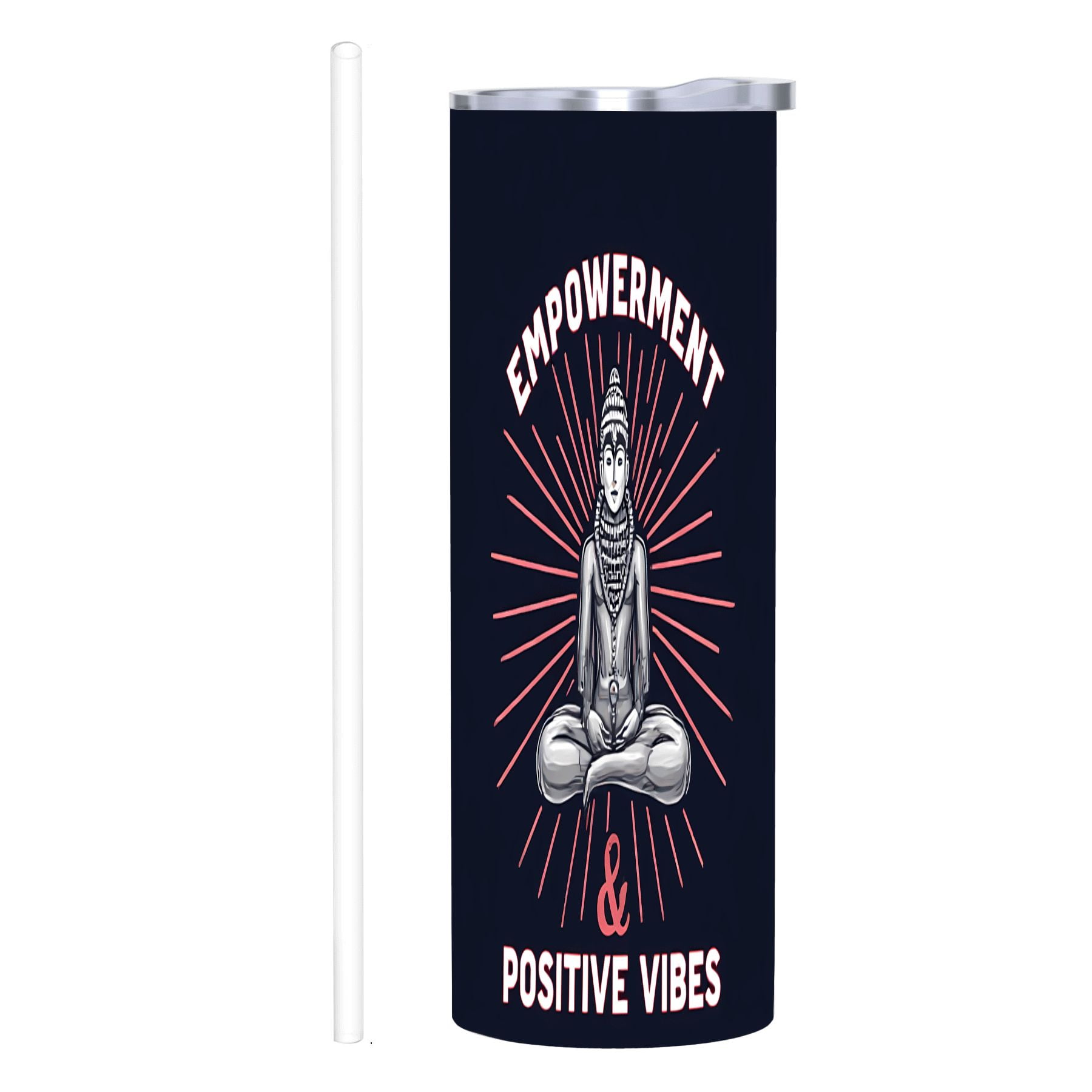20 oz Stainless Steel Insulated Tumbler - Empowerment & Positive Vibes ...