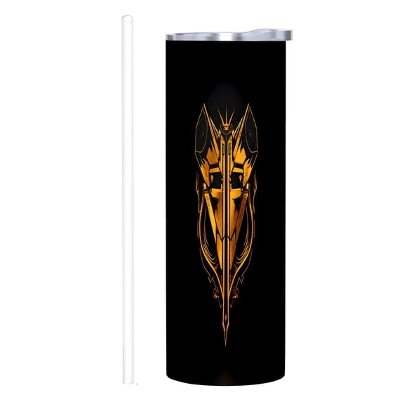 20 oz Stainless Steel Insulated Tumbler - Futuristic Black with ...