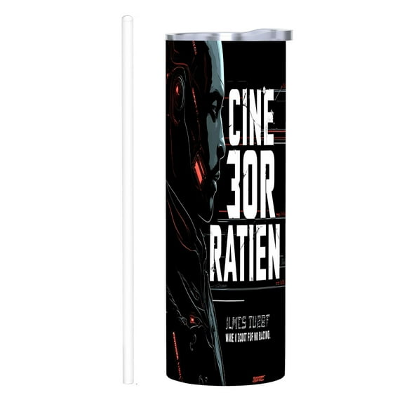 20 oz Stainless Steel Insulated Tumbler - Futuristic Design with ...