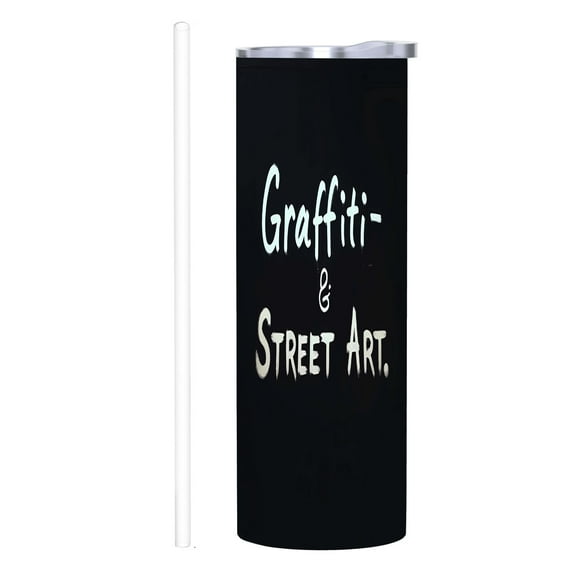 20 oz Stainless Steel Insulated Tumbler - Graffiti & Street Art Design ...