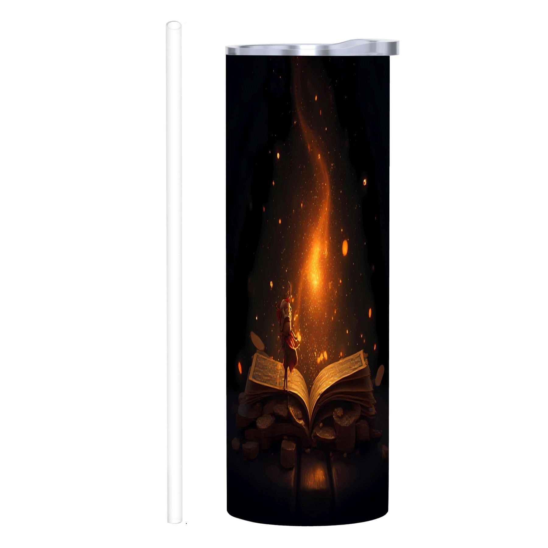 20 oz Stainless Steel Insulated Tumbler - Magical Vortex Design with ...